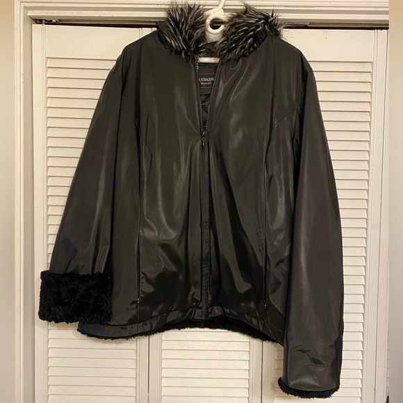 Outbrook Woman | Jackets & Coats | Outbrook Woman Coat With Faux Fur ...